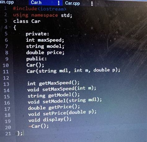 Solved Make Sure Your Assignment 1s Class Contains At