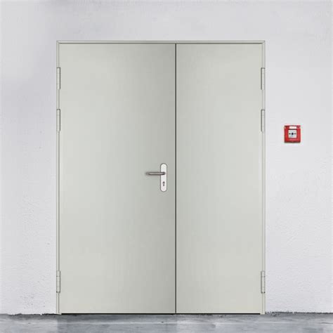 Porte De Service Métal Acier 2 Vantaux