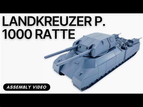 Landkreuzer P 1000 Ratte Miniature Tanks Company