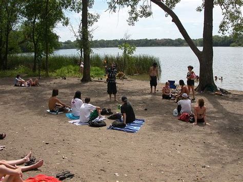 Hidden Beach Minneapolis Minnesota Atlas Obscura