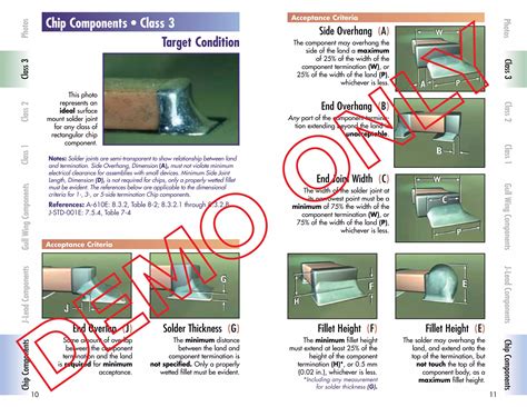 Solder Fillet Standards Demo Booklet Definitions Pdf