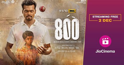 Muttiah Muralitharan Biopic 800 To Stream On Jiocinema