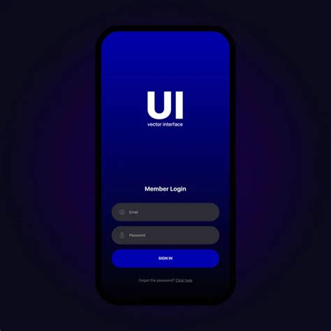 Mobile App Ui Design Free Stock Vectors