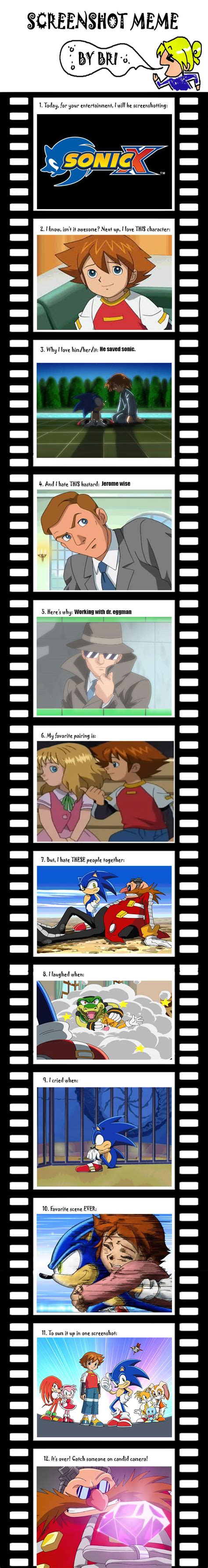 Sonic X Meme By Optimuspride1234 On Deviantart
