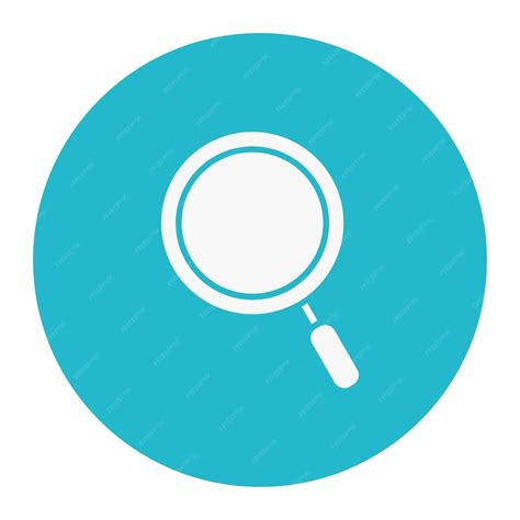 Premium Vector Magnifying Glass Vector Illustration