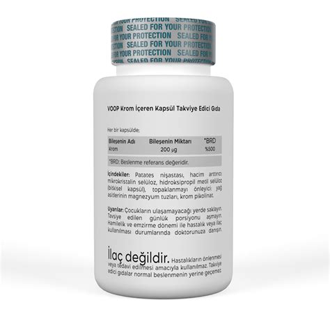 Voop Krom 30 Kapsül