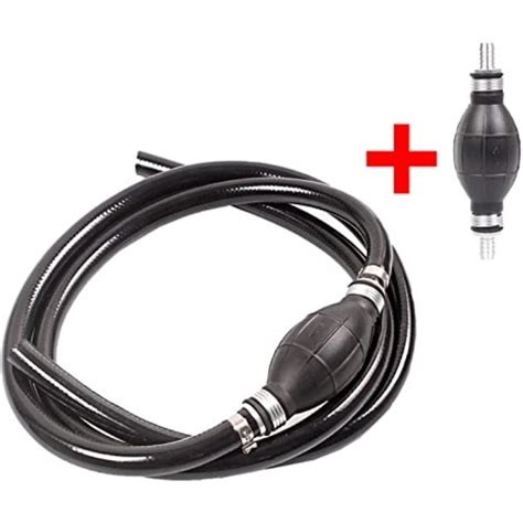 Fuel Line Assembly Hand Transfer Fuel Pump With 8mm Primer Fuel Line Hose Universal Hose Fuel