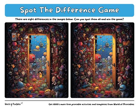 Spot The Difference Difficult Level