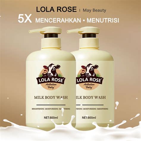Jual Lola Rose Body Wash Brightening Upgraded Version Sabun Mandi