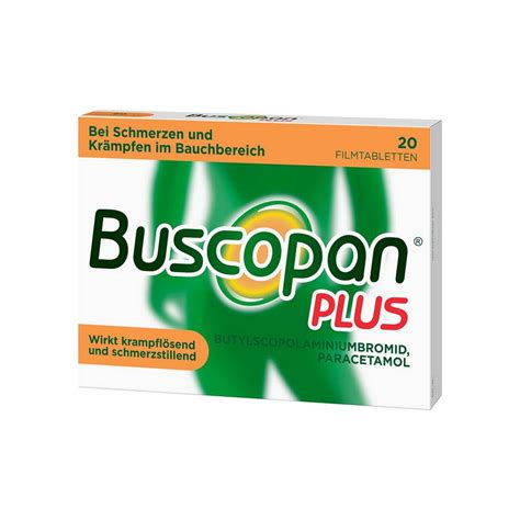 Buscopan Plus 20 A Nattermann And Cie Pahrmacydiscount
