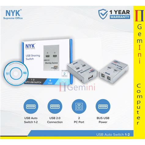 Jual Usb Sharing Switch Printer 2 Port Usb Auto Data Switch Shopee