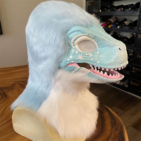 Velociraptor Mask Etsy