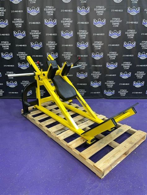 Buy Nautilus Plate Loaded 35 Degree Linear Hack Squat Demo Floor