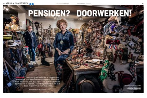 Publicatie Over Marianne Moerman “doorwerken” In Elsevier Weekblad