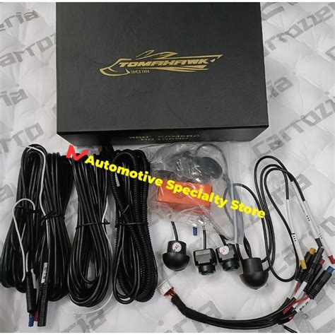 Tomahawk 360° Car Camera With 3d View Ahd 1080 For Android Player
