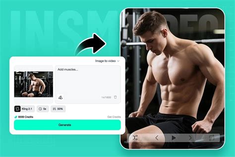 Ai Muscle Video Generator See Your Muscle Growth Instantly Insmind