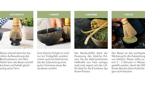 Amazonde Matcha Set Aus Besen Schale Löffel Und Besenhalter