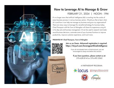 How To Leverage Artificial Intelligence To Manage And Grow Your Business Va Startup