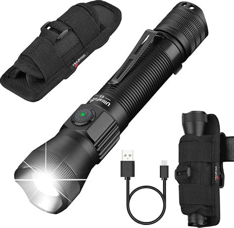 Ultrafire Tactical Flashlight With Holster 1350 High