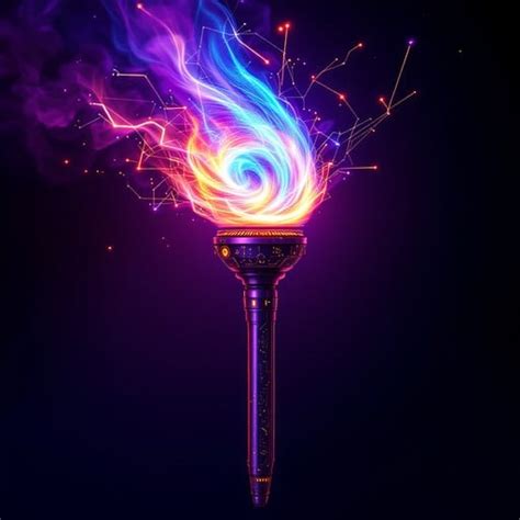 Free Neon Plasma Torch Image Download At Stockcake