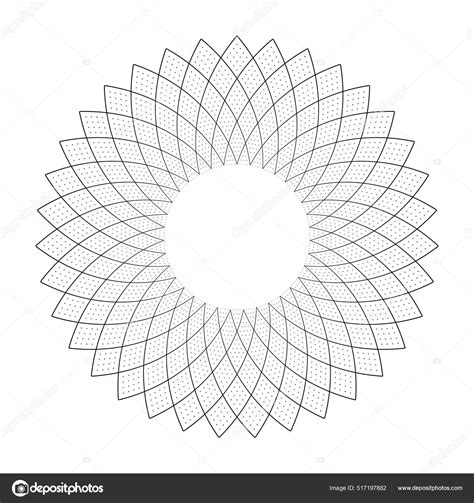 Abstract Geometric Circle Lines Dots Pattern Vector Art Stock Vector By ©troyka 517197882