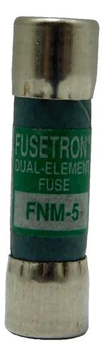 1 Each Fusetron Fnm 5 Dual Element Fuse 250v Ccb Meses Sin Interés