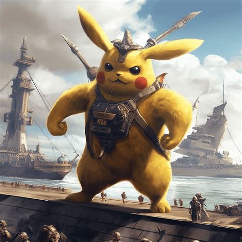 Mecha Pikachu Raiart