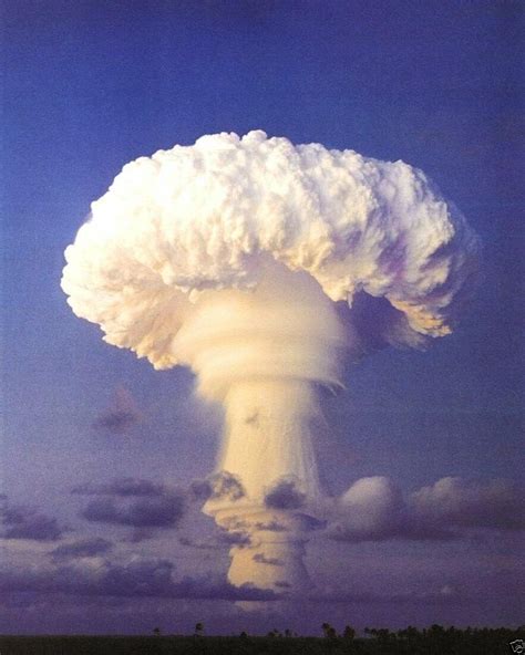 Nuclear Bomb Mushroom Cloud