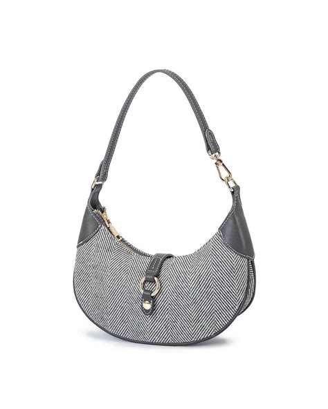 Mkf Collection By Mia K Mire Shoulder Half Moon Bag Fashion And Timeless In Gray Lyst
