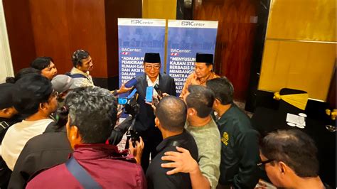 Burhanuddin Abdullah Dorong Ruu Sistem Perekonomian Nasional Dan