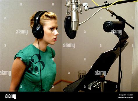 The Spongebob Squarepants Movie Scarlett Johansson Recording The Voice