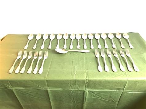 Cutlery Set 28 800 Silver Italy Early 20th Century Catawiki