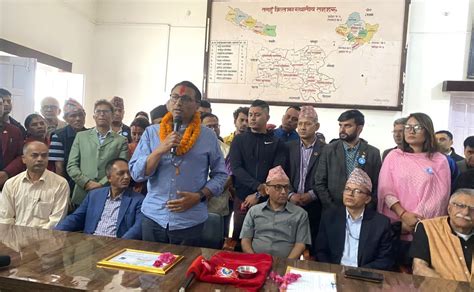 तनहुँबासीले गर्व गर्नेगरी काम गर्छु सांसद वाग्ले