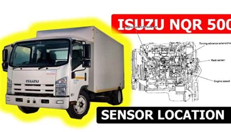 Isuzu 4he1 Tc Sensors And Component Location