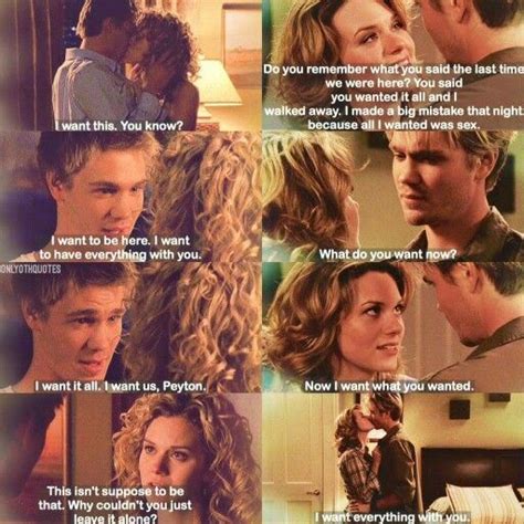 One Tree Hill Quotes Lucas And Peyton