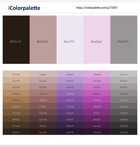 1 Latest Color Schemes With Oil And Prim Color Tone Combinations 2025