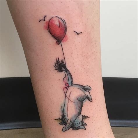 Classic Eeyore Tattoo