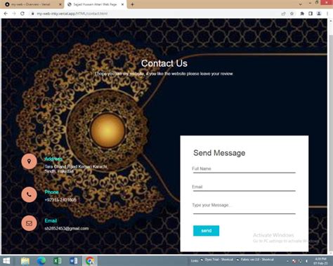 create a modern responsive website with html css and js by