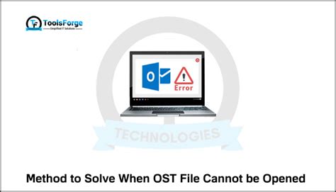 OST File Cannot Be Opened What Can I Do Solution