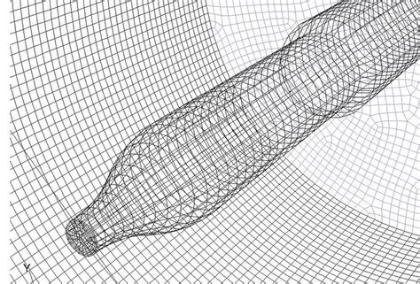 The 3d Mesh Used For Cfd Simulation Download Scientific Diagram
