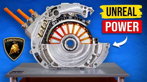 Lamborghinis Axial Flux Motor A Breakthrough In Hybrid Cars Geeky