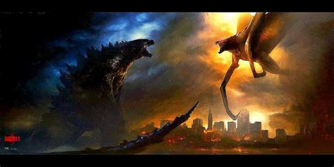 Godzilla Vs Muto Drawing