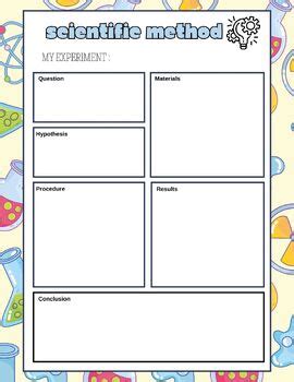 Experiment Worksheet By Miss Encardone S Science Lab TPT