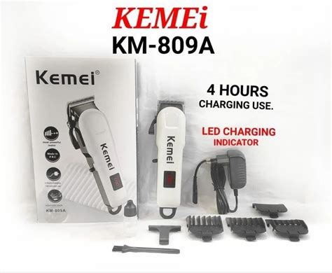 Kemei Rechargeable Hair Trimmer At Rs 800piece Rechargeable Hair
