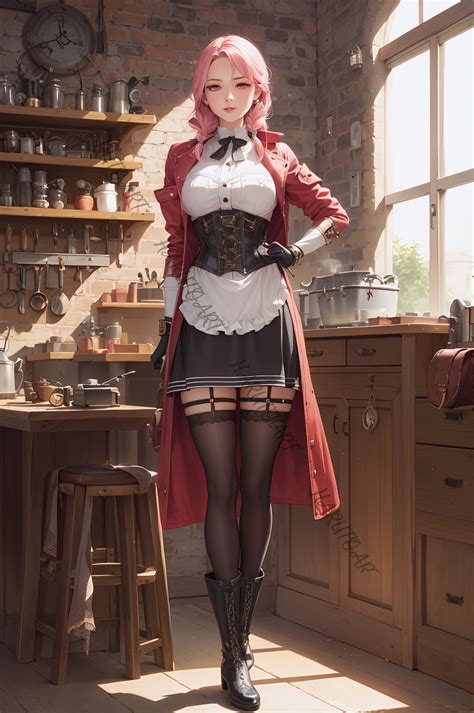 Steampunk Girl By Harutoart On Deviantart