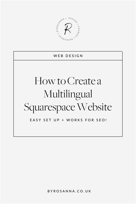 How To Create A Multilingual Squarespace Website Easy And Seo Friendly