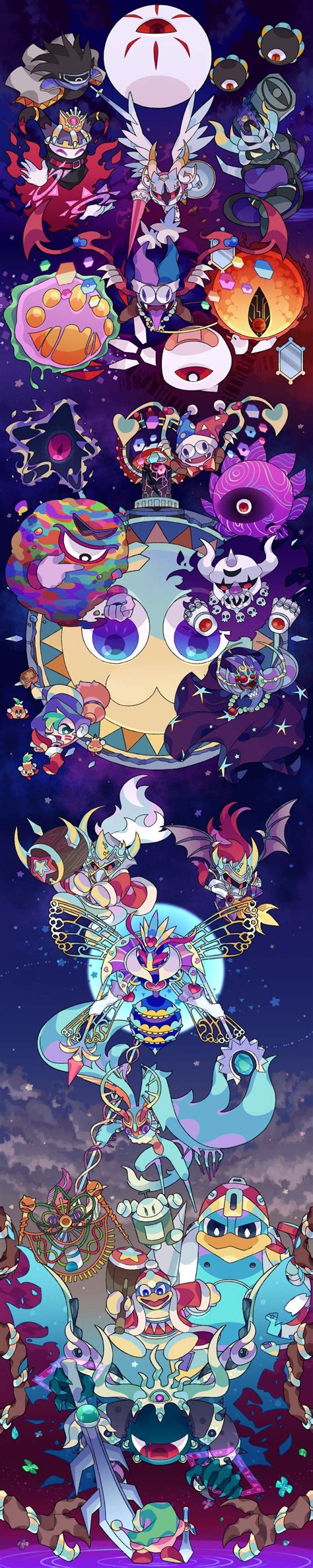 Kirby Meta Knight King Dedede Magolor Marx And 26 More Kirby And