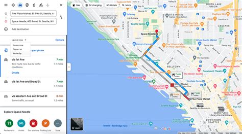 Maps Driving Directions To And From