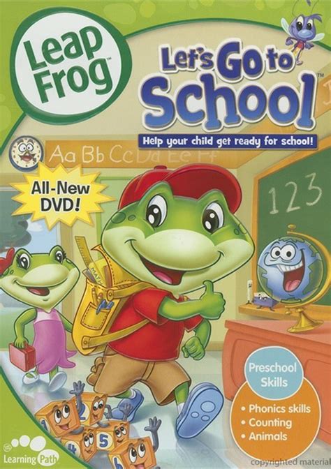 Leap Frog Lets Go To School Dvd Dvd Empire