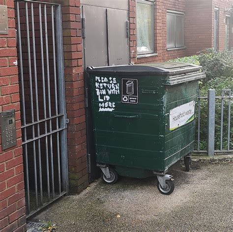 Please Return Bin With Lid Here Rcasualuk
